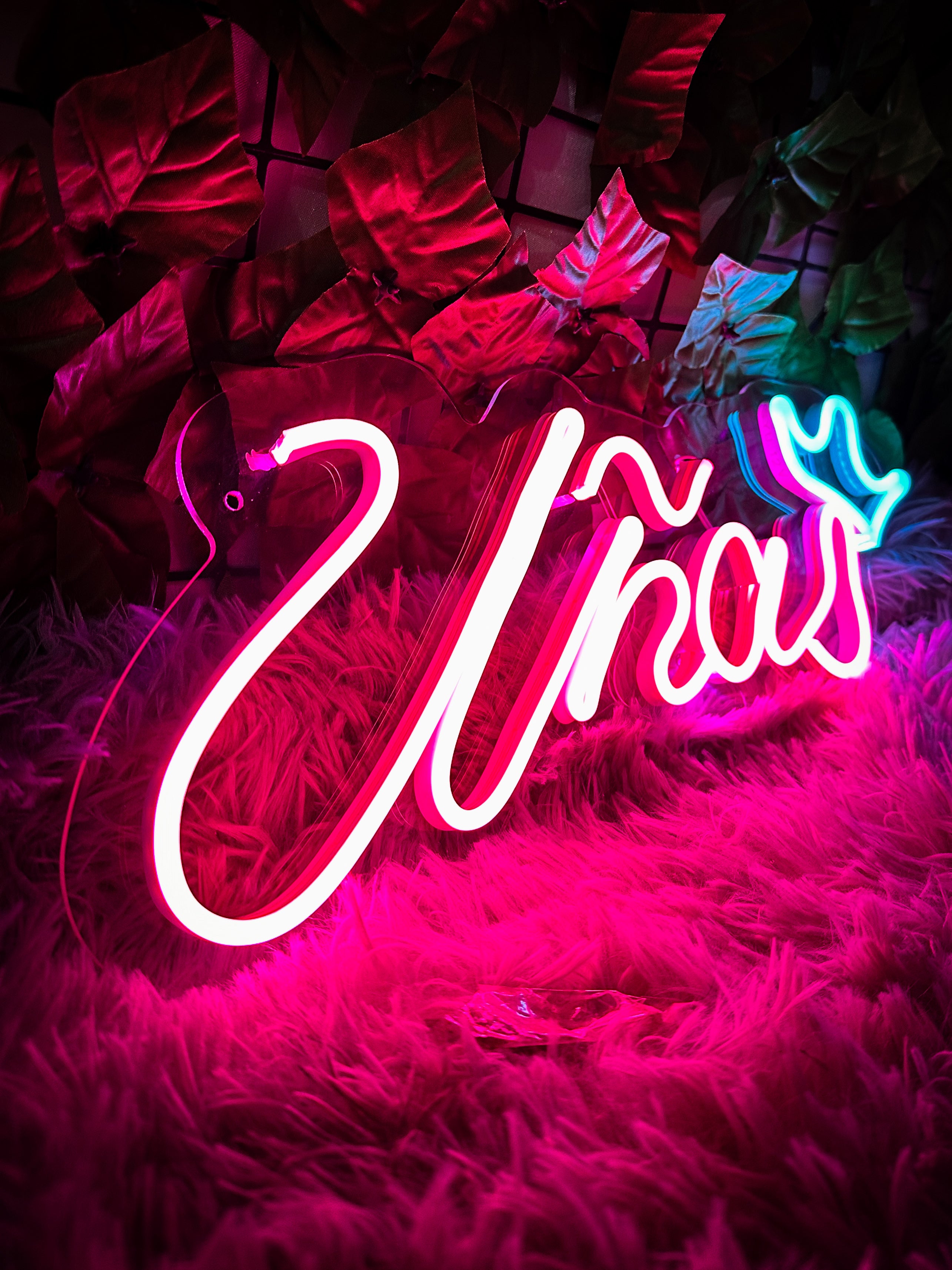 Letrero Neon Uñas Nails Neon Led – PudStore